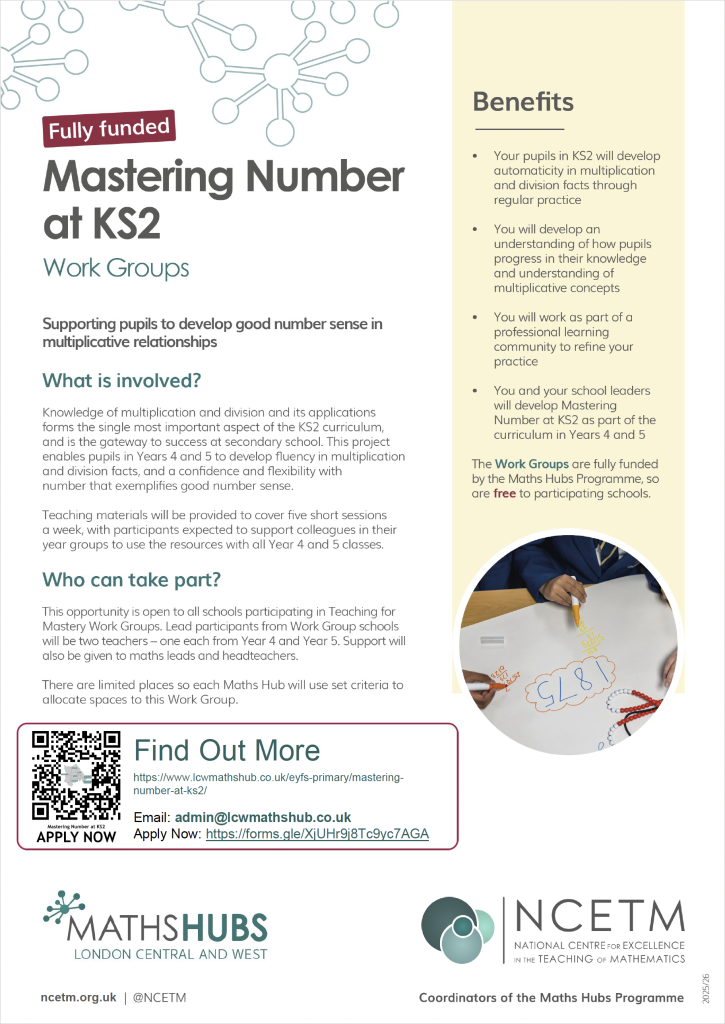 Mastering Number at KS2 – LCWMathsHub